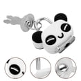 2pcs Silicone Padlock Cute Panda Diary Book Locks Suitcase Locks ...