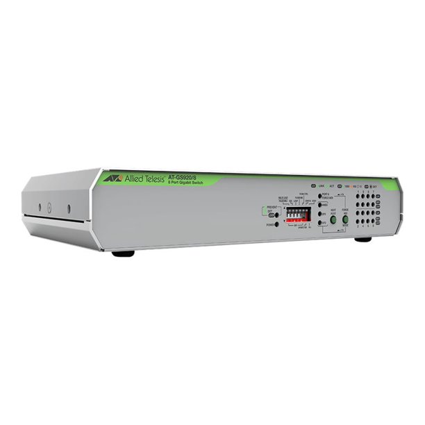 Allied Telesis CentreCOM AT-GS920/8 - Switch - unmanaged - 8 x 10/100 ...