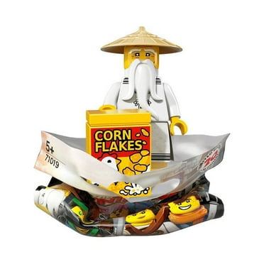 LEGO Ninjago: Ninja Master Wu Legacy With Golden Staff Minifigure Set ...