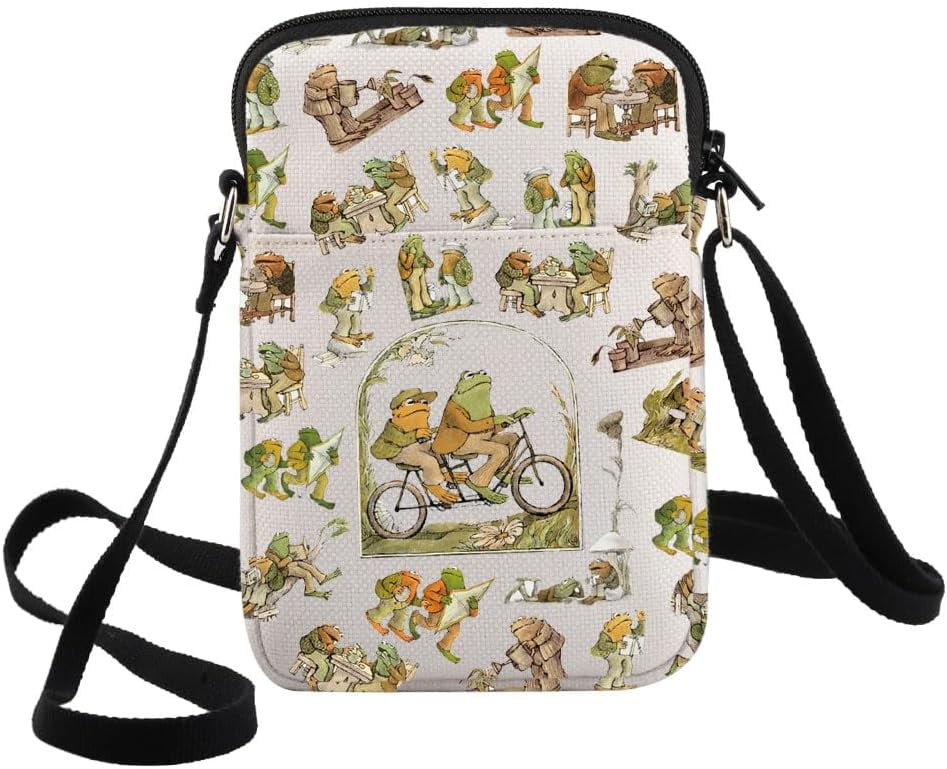 shiyou-Frog and Toad Crossbody Bag Frog and Toad Fans Gift Frog and ...