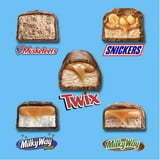 Snickers, Twix, Milky Way & More - Variety Mixed Mini Chocolate Candy ...