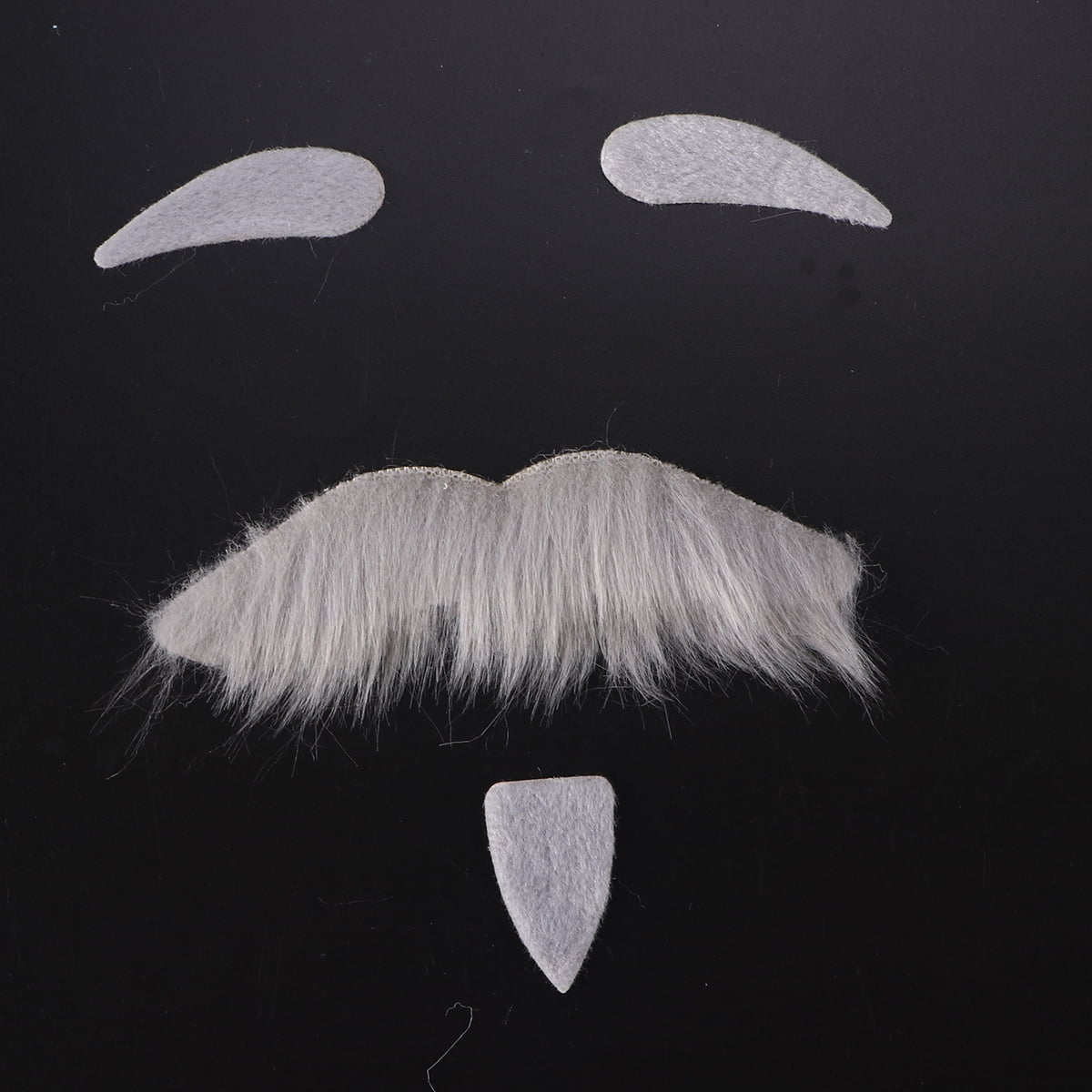 Buy 3 piece Halloween Costumes Self Adhesive Fake Eyebrows Beard ...