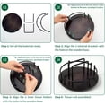 Napkin Holder for Table, Turntable Organizer for Cabinet, Kitchen Table ...