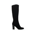 STYLE & COMPANY Womens Black Cushioned Stretch Addyy Round Toe Block ...