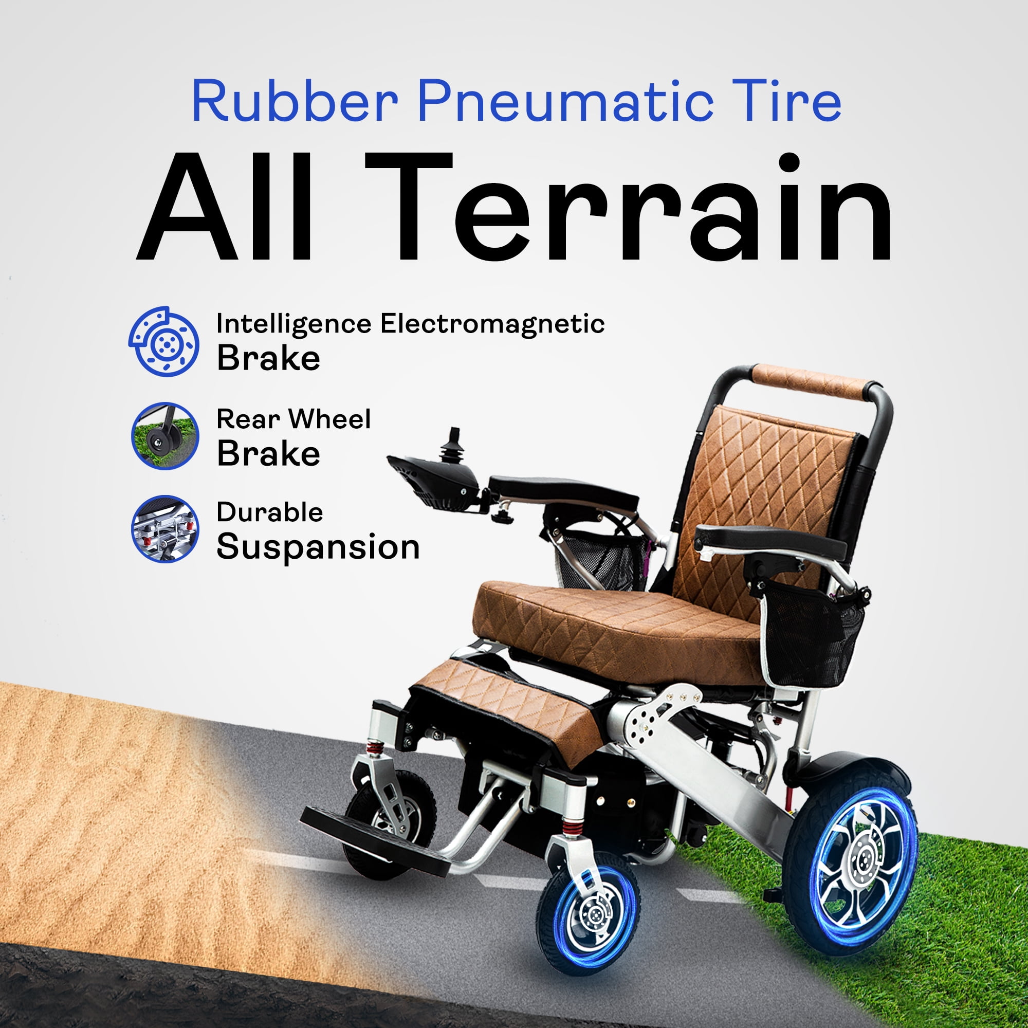 Alton Mobility - WOLF - Foldable Lightweight Heavy Barbados | Ubuy