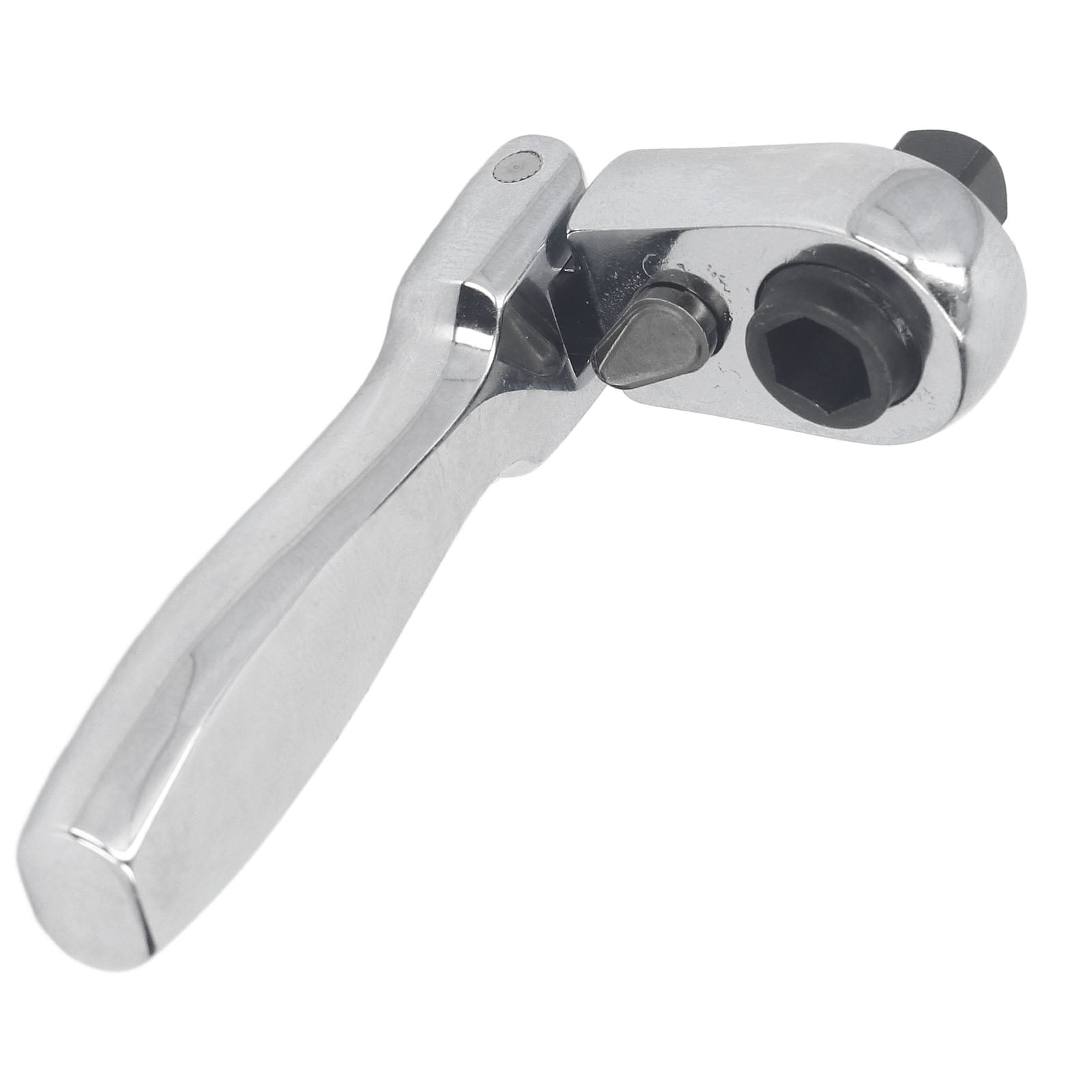 Movable Head Ratchet Wrench, 1/4 Inch Ratchet Wrench Socket Spanner for ...