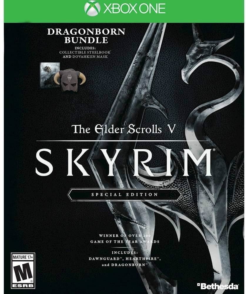 The Elder Scrolls V Skyrim Special Dragonborn Bundle Edition Xbox One ...