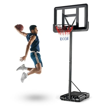 Free Shipping! Gymax Adjustable Basketball Hoop System with Rim ...