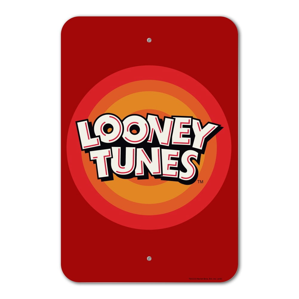 Looney Tunes Logo Home Business Office Sign - Walmart.com