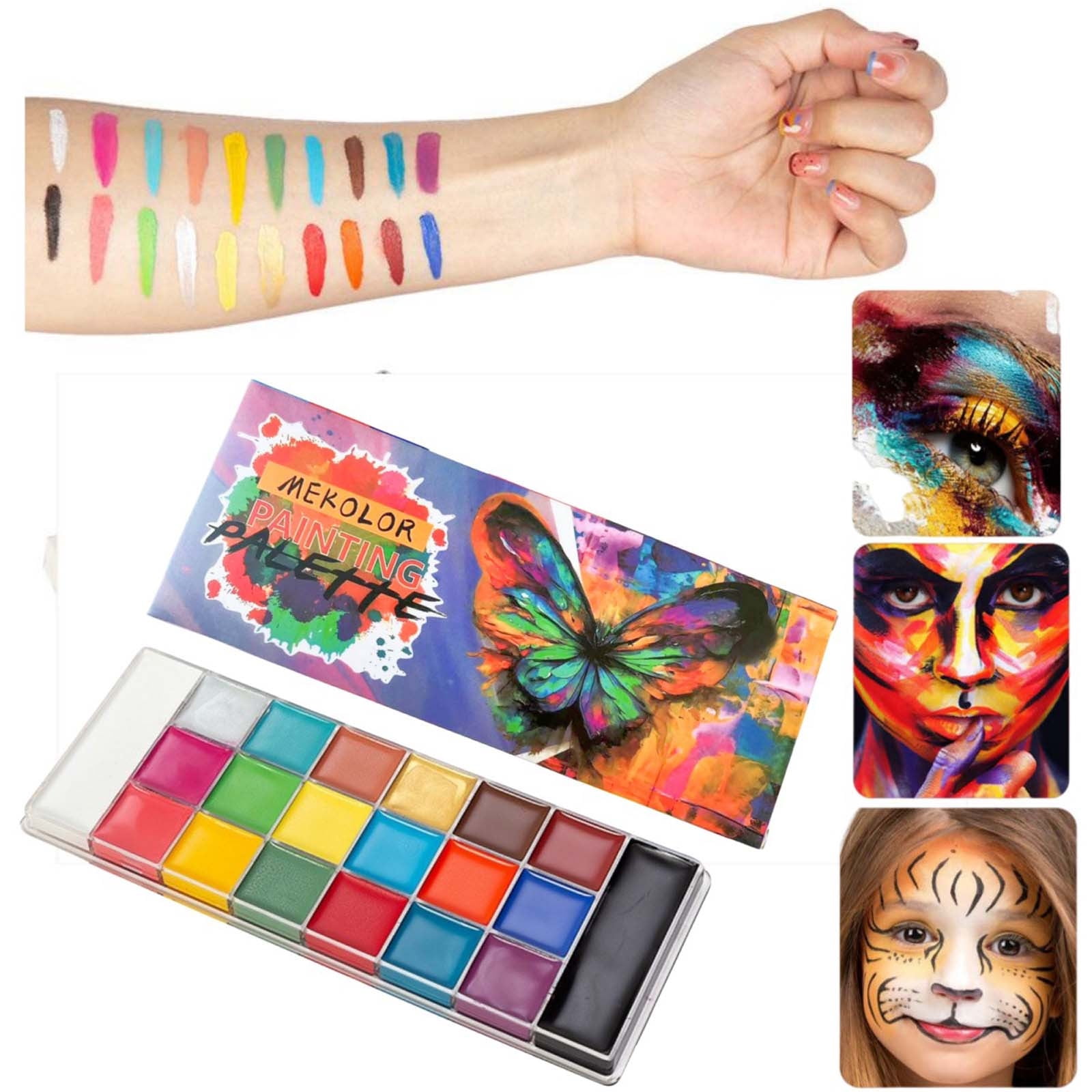 Click here for Hoarboeg 20 Colors Makeup Face Paint Face Paint Ch... prices