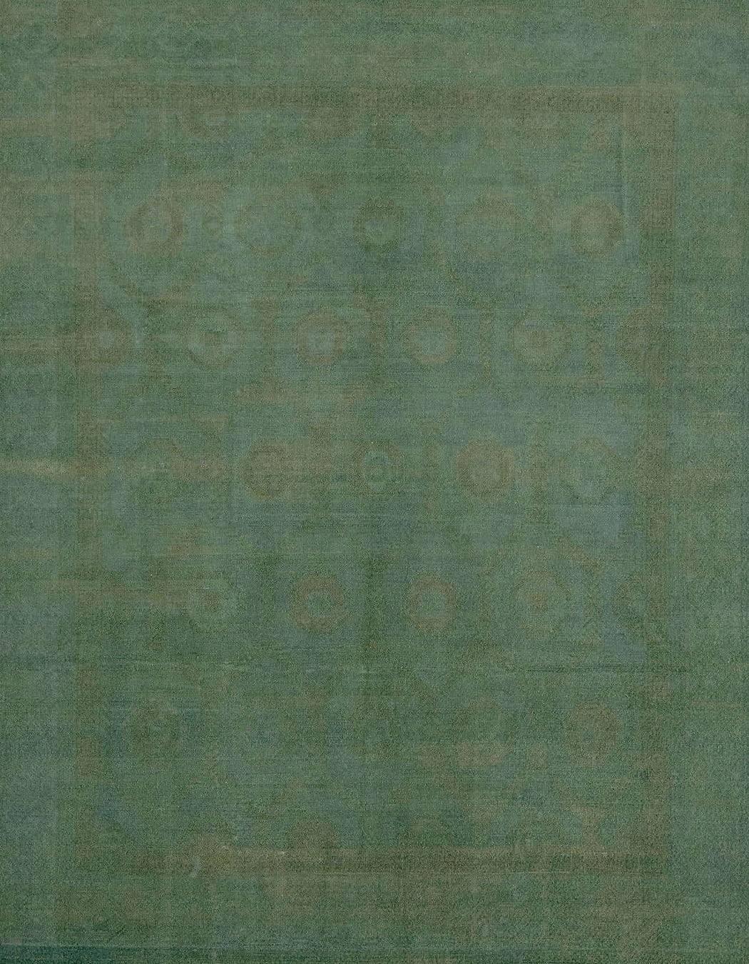 Ahgly Company Indoor Rectangle Abstract Forest Green Abstract Area Rugs ...