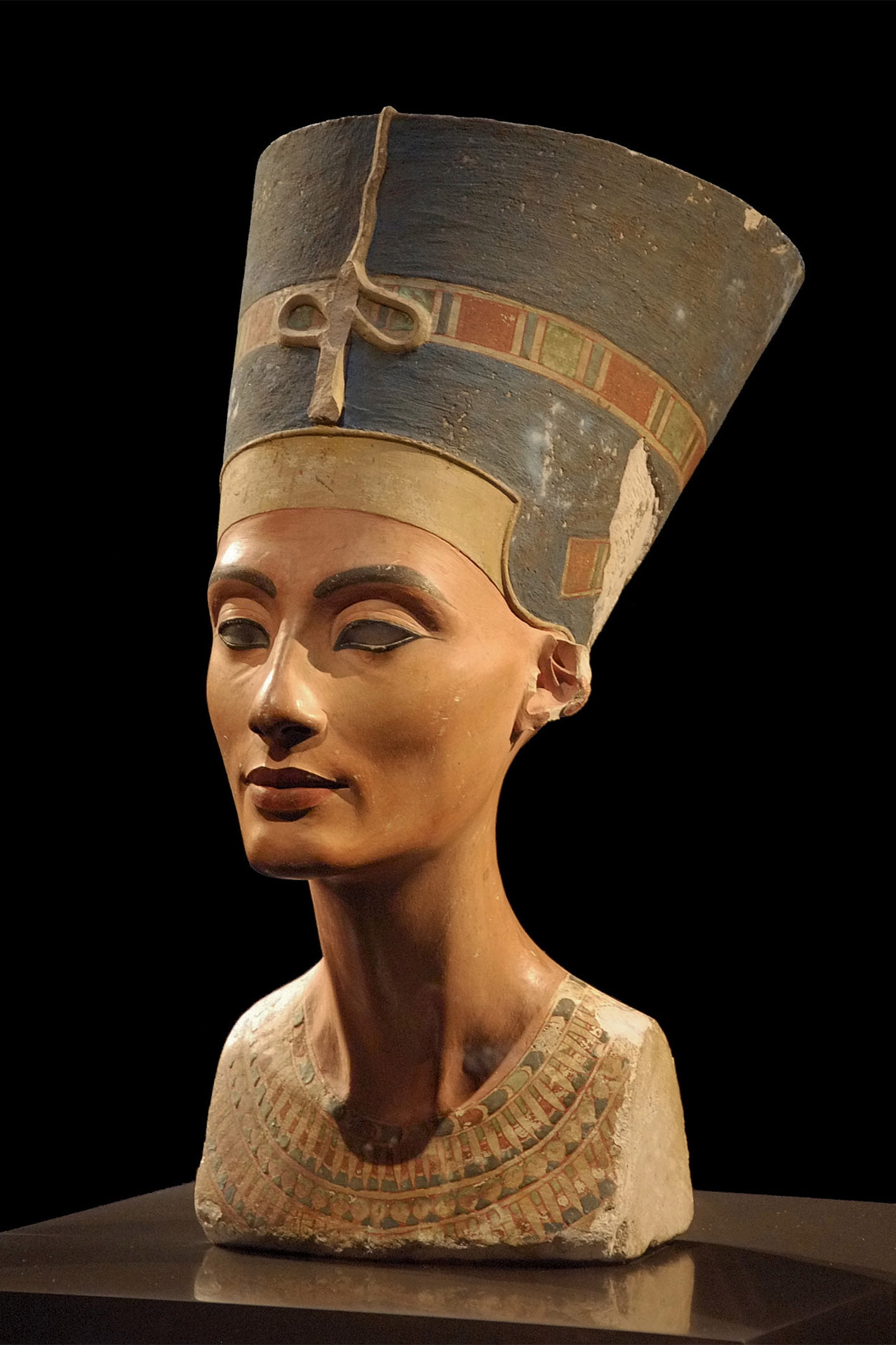 24x36 gallery poster, Bust of Nefertiti, by the sculptor Thutmose ...
