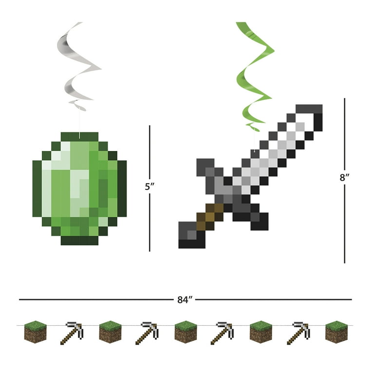 Minecraft Diamond Sword Papercraft