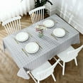 Romanstile Rectangle Tablecloth Vinyl Tablecloths Waterproof Stain ...