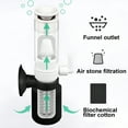 ACDANC Mini Air Driven Sponge Aquarium Filter for 0.5-5 Gallon Small ...