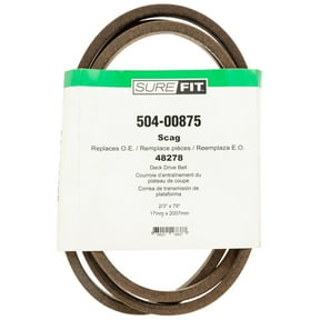 SureFit Mower Deck Drive Belt for Dixie Chopper 2006A89R V Super II ...