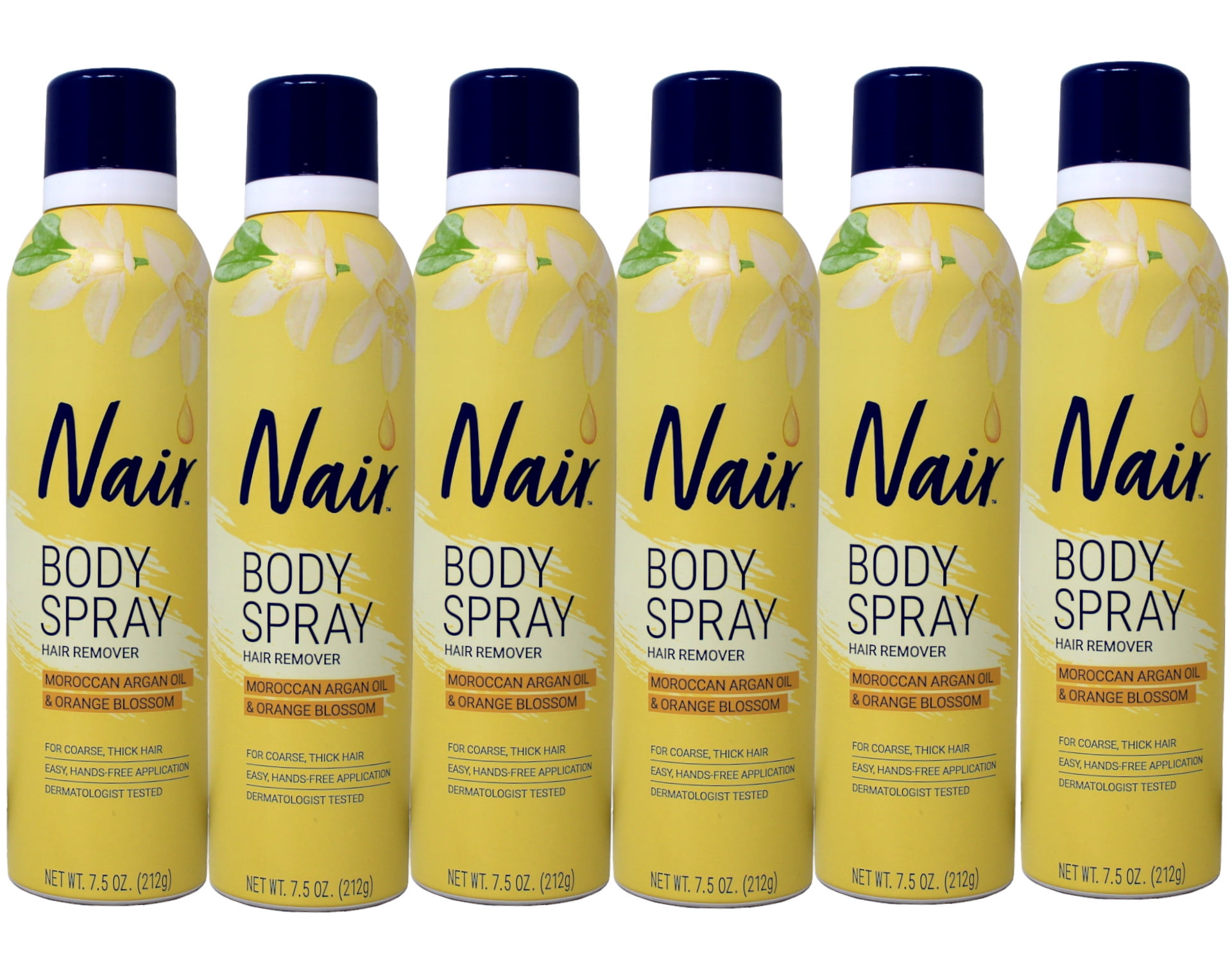 Nair Hair Remover Body Spray, Arm, Leg and Bikini Hair Removal Spray, 7 ...