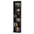 Atlantic 54"x13" Summit Adjustable Wood Media Storage Shelf Bookcase ...
