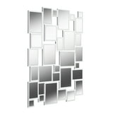 Kenroy Home Hockney Rectangular Wall Mirror, Gloss White - Walmart.com