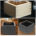 BESTYASH 2Pcs Japanese Wood Box for Sake Cup Storage Reusable ...