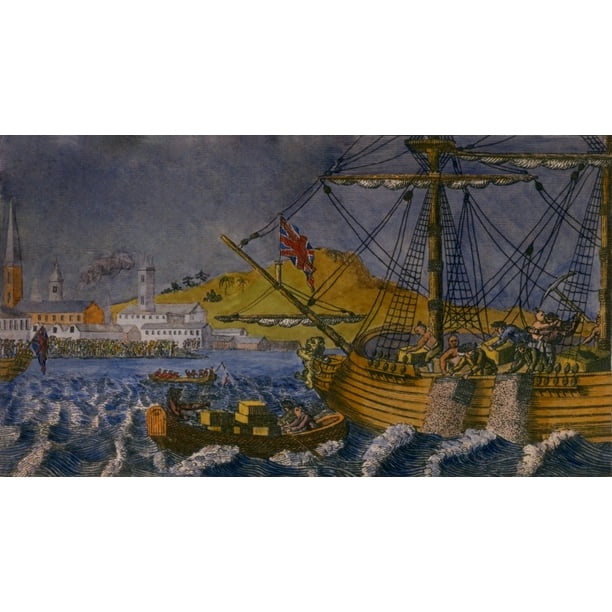 Boston Tea Party Poster