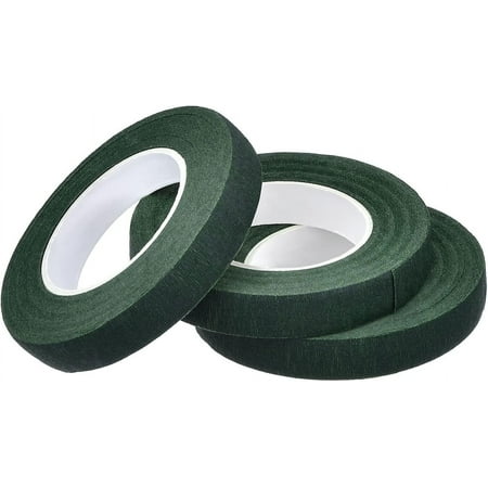 3 Rolls Florist Tape, Self Adhesive Floral Tapes, Floratape For Bouquet ...