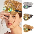 Steampunk Wanhua Hat Rainbow Rivet Decoration Hip Hop Hats Carnival ...