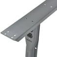 32"H C-Channel Open Flared Fixed Height Leg for 30"D Workbench, 1 Leg ...