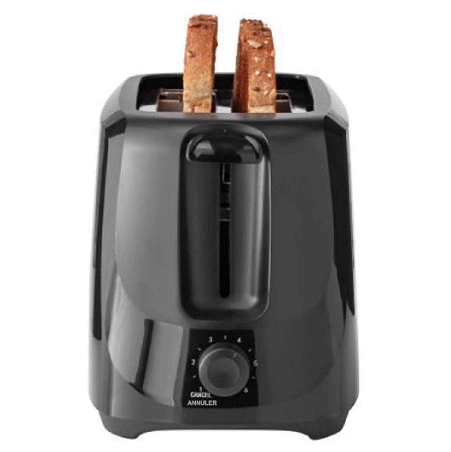 Mainstays 2-Slice Toaster with 6 Shade Settings and Removable Crumb ...