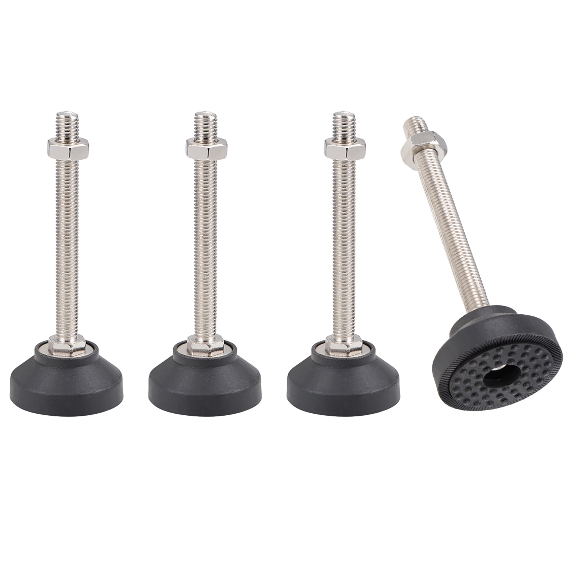 Furniture Levelers, M10 x 100mm Threaded Adjustable Table Chair Legs ...