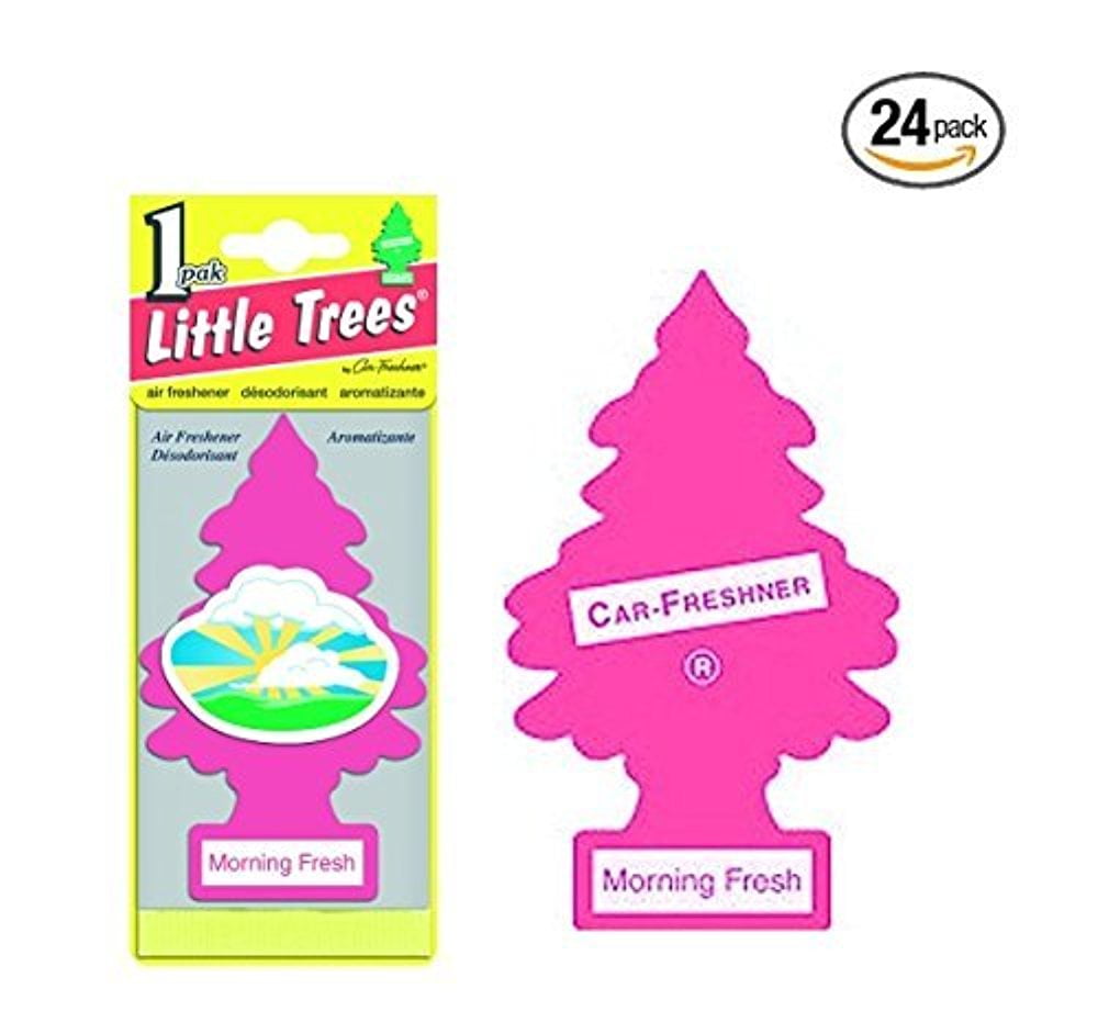 Little Trees® Car Air Fresheners Morning Fresh Scent (24 Pack ...
