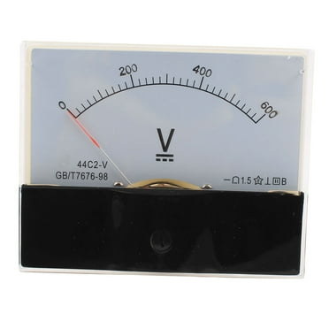 0-600V Analog Panel Volt Voltage Meter Voltmeter Gauge - Walmart.com