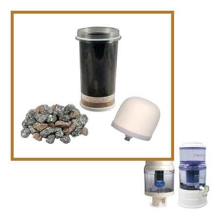 Nikken Aqua Pour Bundle Replacement for Gravity Water Filter Purifier ...