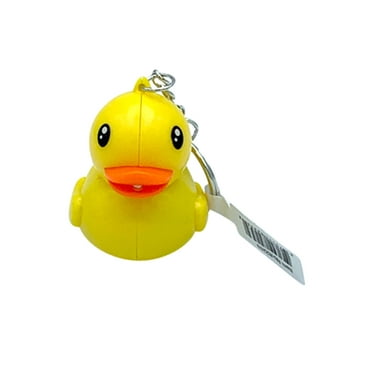Ducky Duck LED Keychain Flashlight - 2 pack, Bright Light with Quacking ...