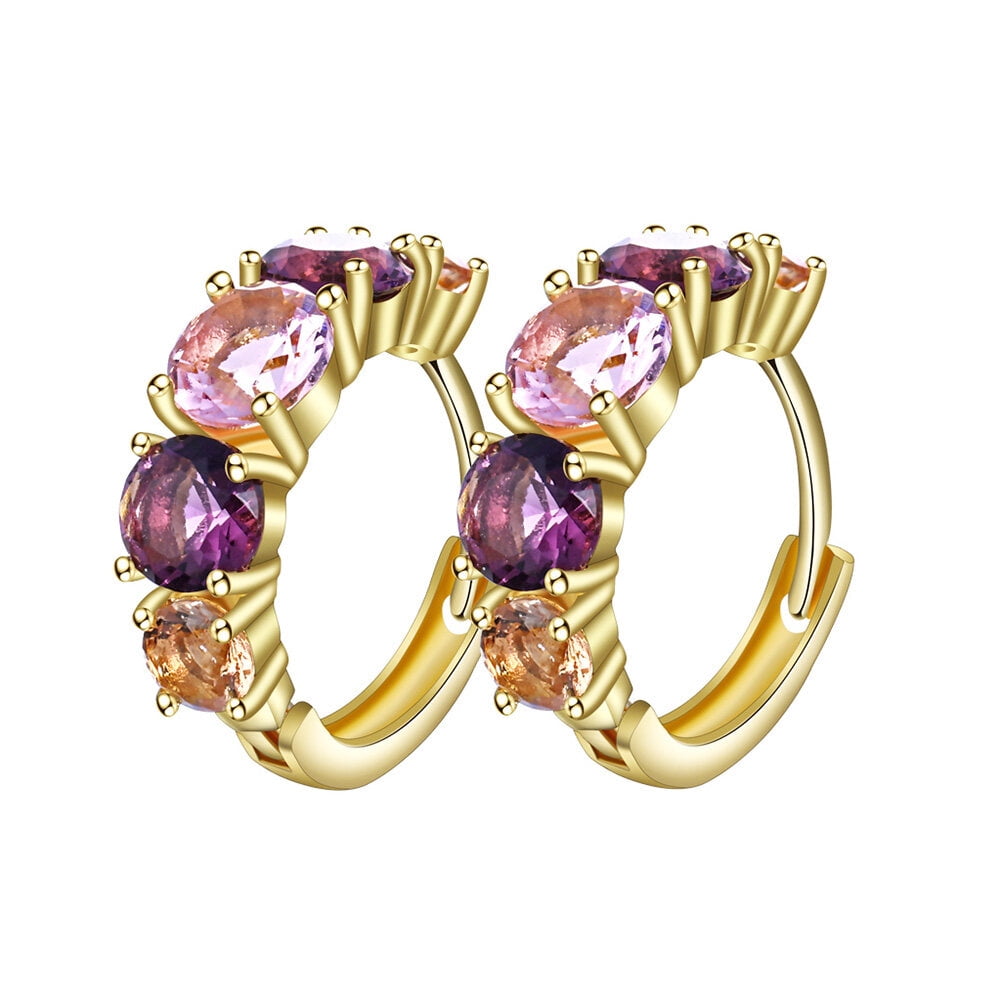 Click here for Oulii 1 Pair Fashion Personality Cubic Zirconia Ea... prices