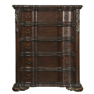 Acme Dresden Chest, Cherry Oak-Color:Cherry Oak,Quantity:1,Style ...