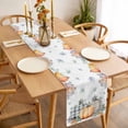 Fall Pumpkins Table Runner 60 Inches Long Farmhouse Dress Scarves ...