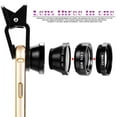 3 in 1 Universal Phone lens kit, Fish Eye Lens + Wide-Angle Lens ...
