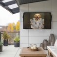 Outdoor TV Cover 68x42x4.5in, Labrador Toilet Reading Newspaper ...
