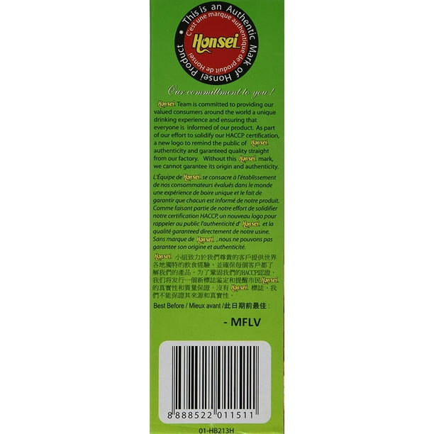 Honsei Instant Ginger Honey Tea, 40 Count - Walmart.com