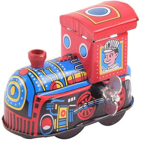 Clockwork Toy Train Toy Funny Wind Up Toys Train Crafts Christmas Wind ...