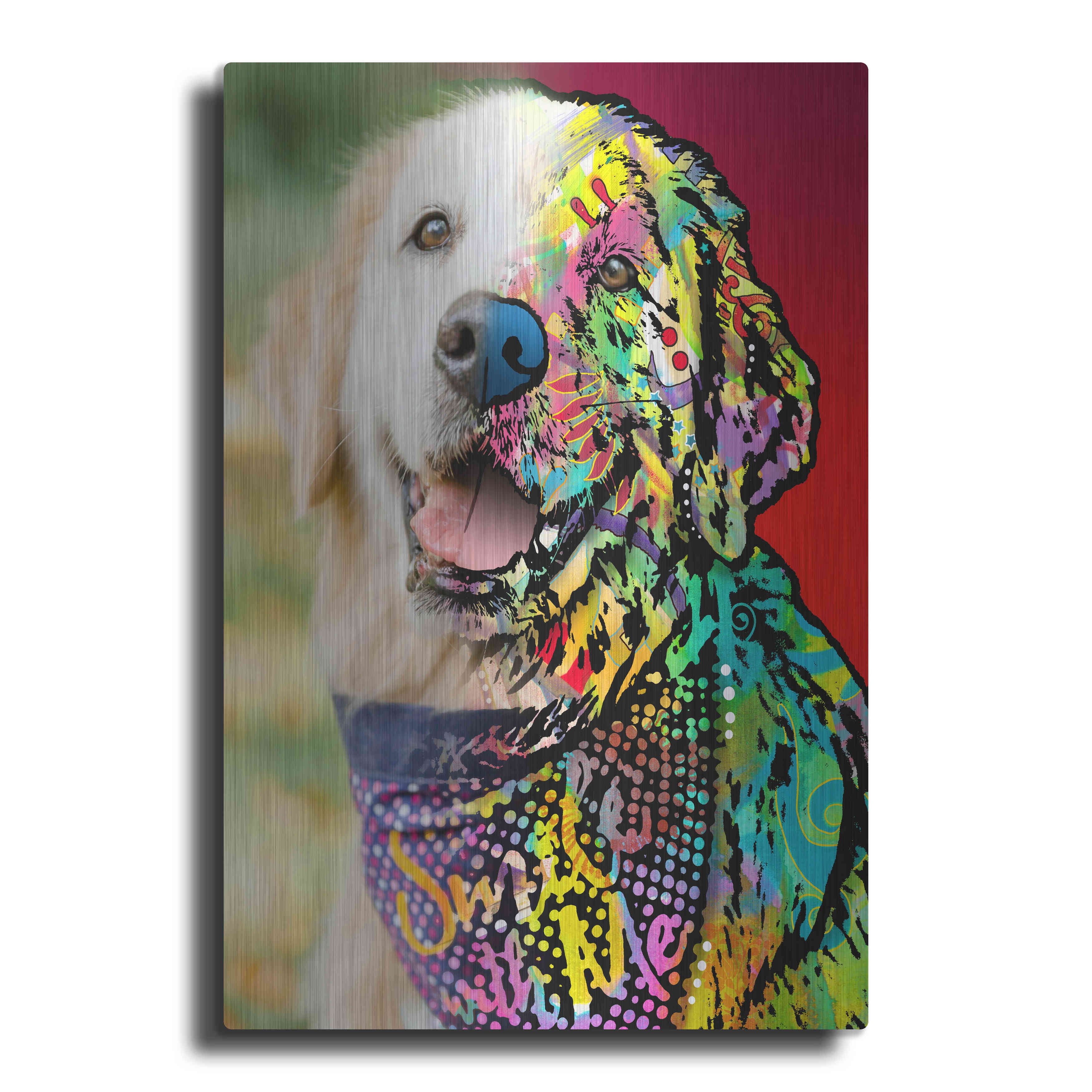 Luxe Metal Art 'Stephanie Bornstein 1' by Dean Russo, Metal Wall Art ...