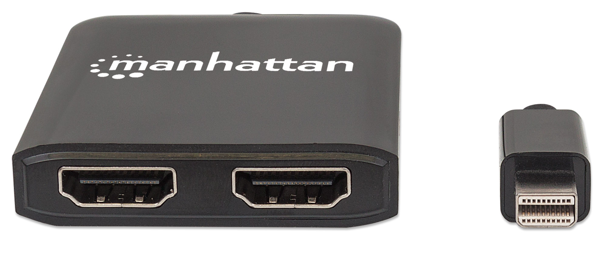 Manhattan 4K Mini DisplayPort to Dual HDMI MST Hub, supports Mirror ...