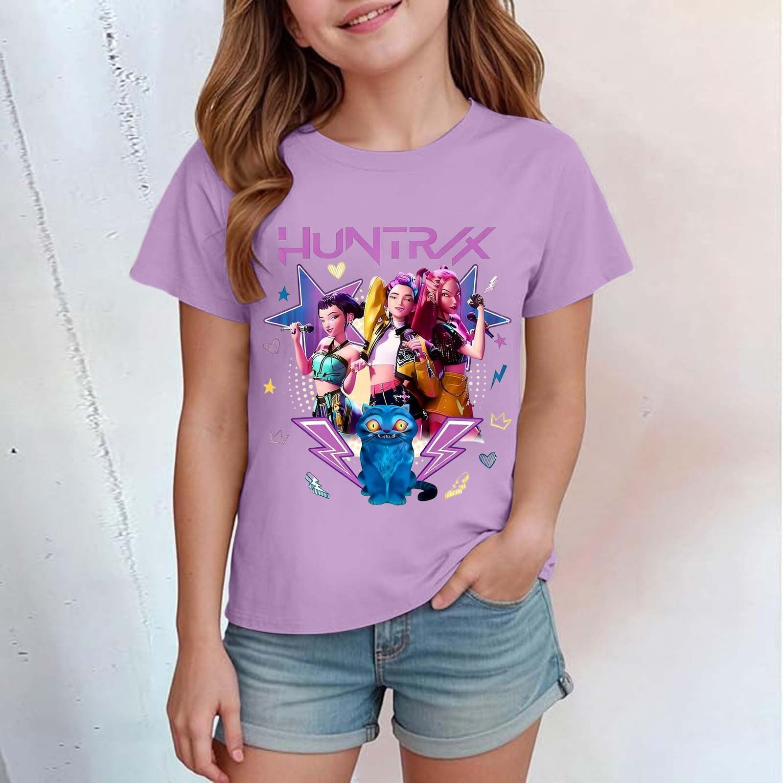 Click here for Toome Demonhunters By Kpopsinger Girls Casual T-Sh... prices