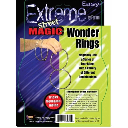 UPC 721773656569 - Forum Novelties Extreme Street Magic - Wonder Rings ...
