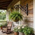 Aesthetic Plant Hangers Outdoor and Indoor, Hanging Bracket Rust Proof ...