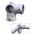 Aluminum Alloy Round Tube Connector Replacement Connection Fastener ...