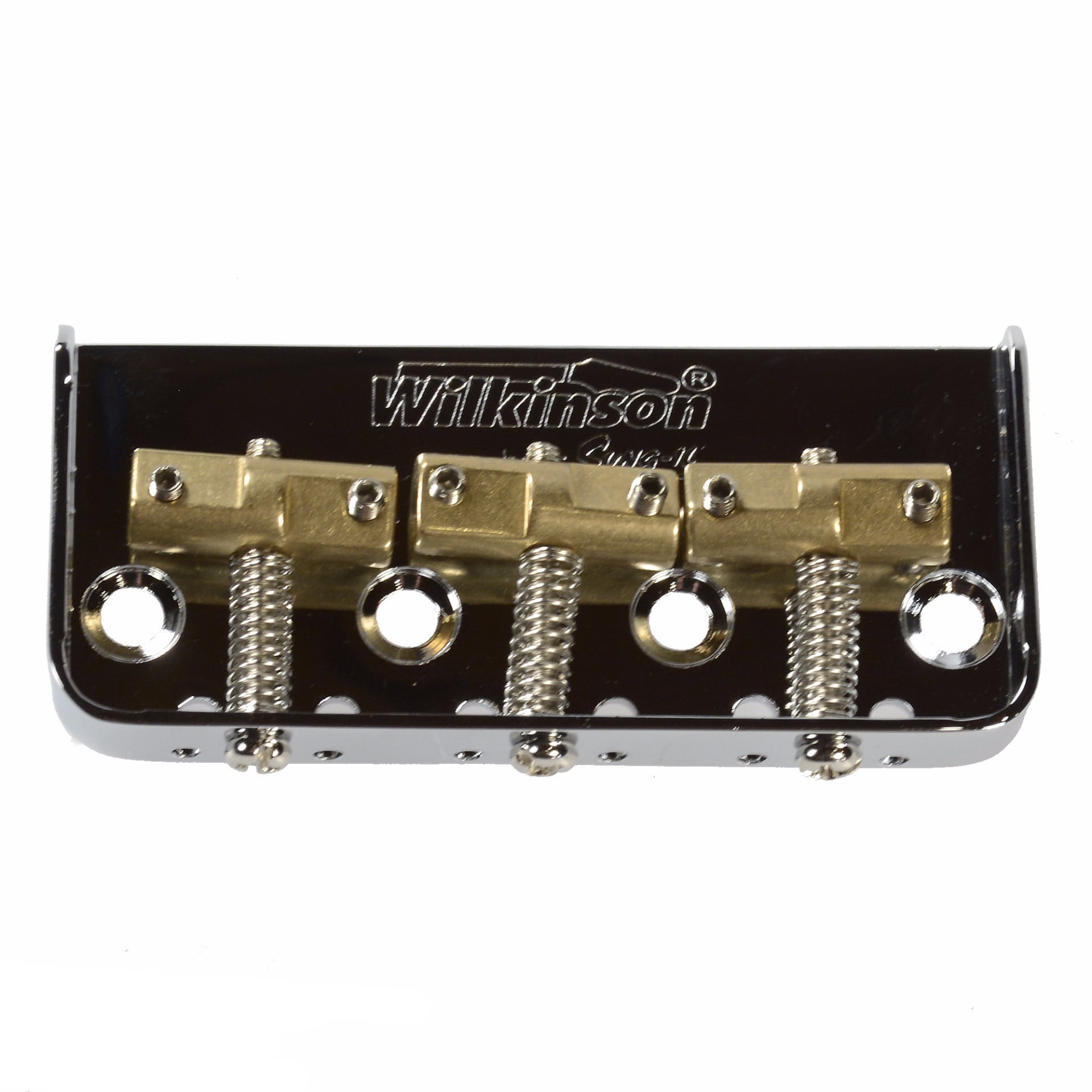 Wilkinson Telecaster Half Bridge - Chrome with Brass Compensated ...