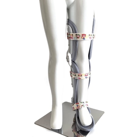 Knee Joint Fixation Bracket， Adjustable Knee Fixation Brace Joint Leg ...