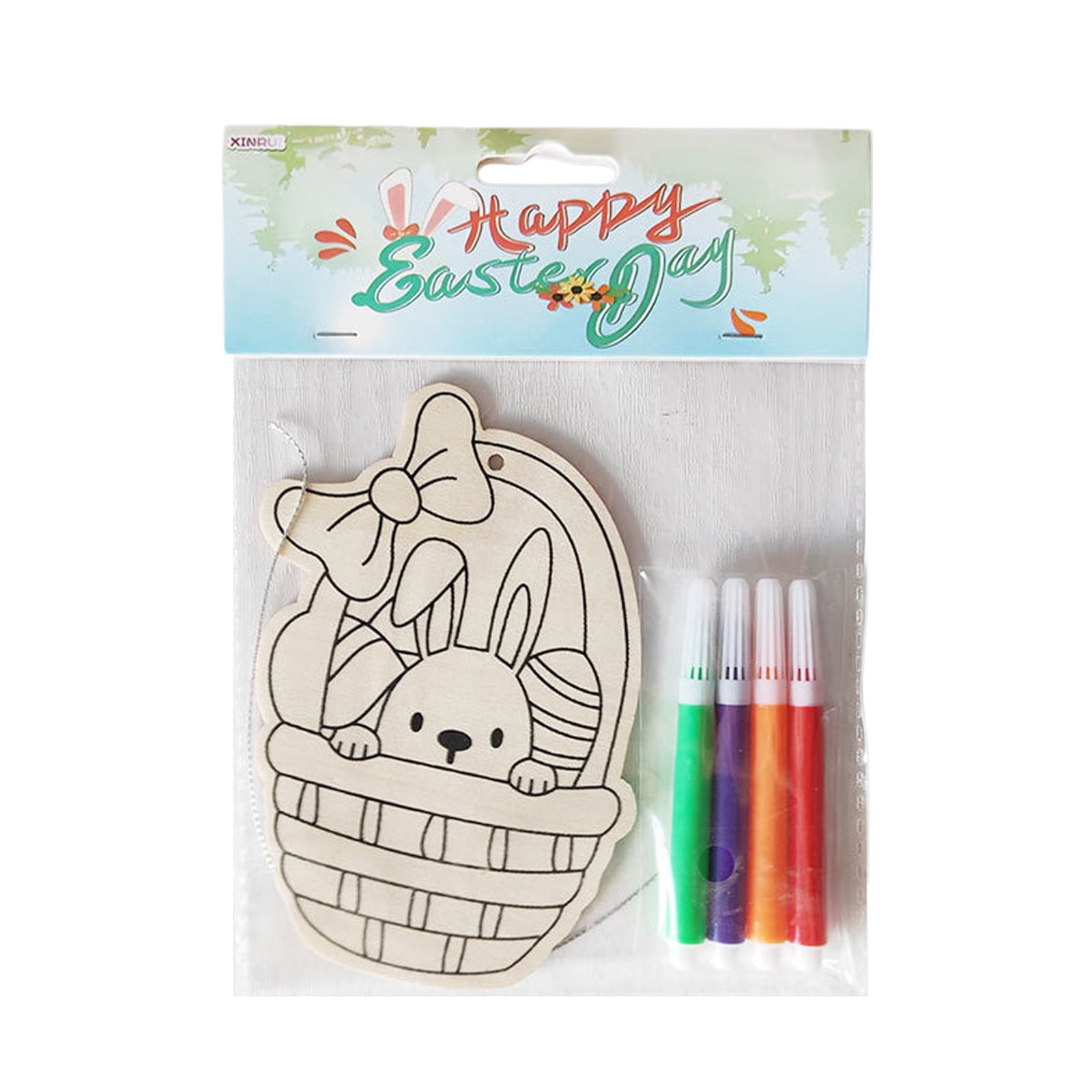 Click here for Bmisegm Easter Diy Wooden Drawing Board For Kids -... prices